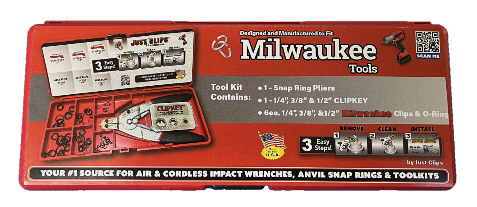 MILWAUKEE TOOL KIT (3 PACK DISPLAY) - Just Clips®
